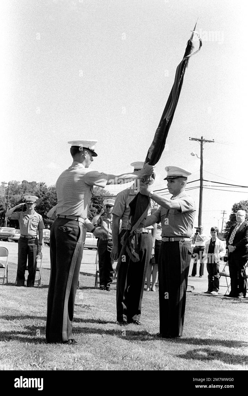 United states marine corps officer Black and White Stock Photos ...