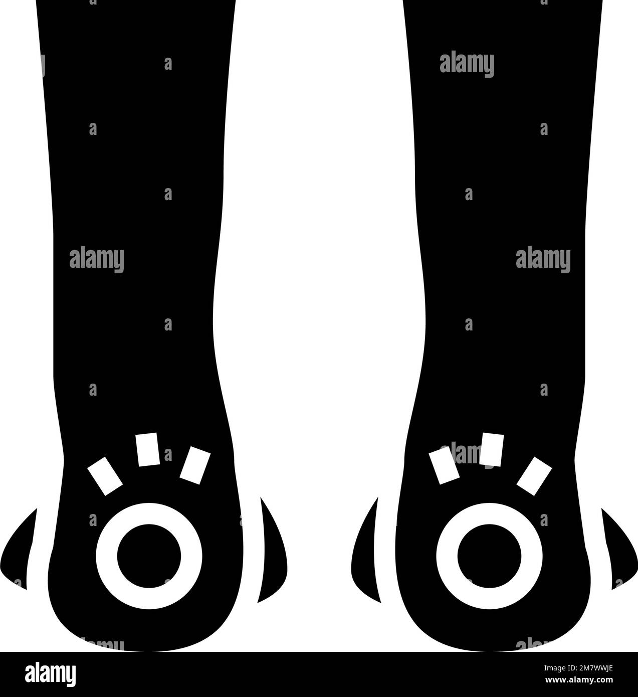 Heel pain Black and White Stock Photos & Images - Alamy