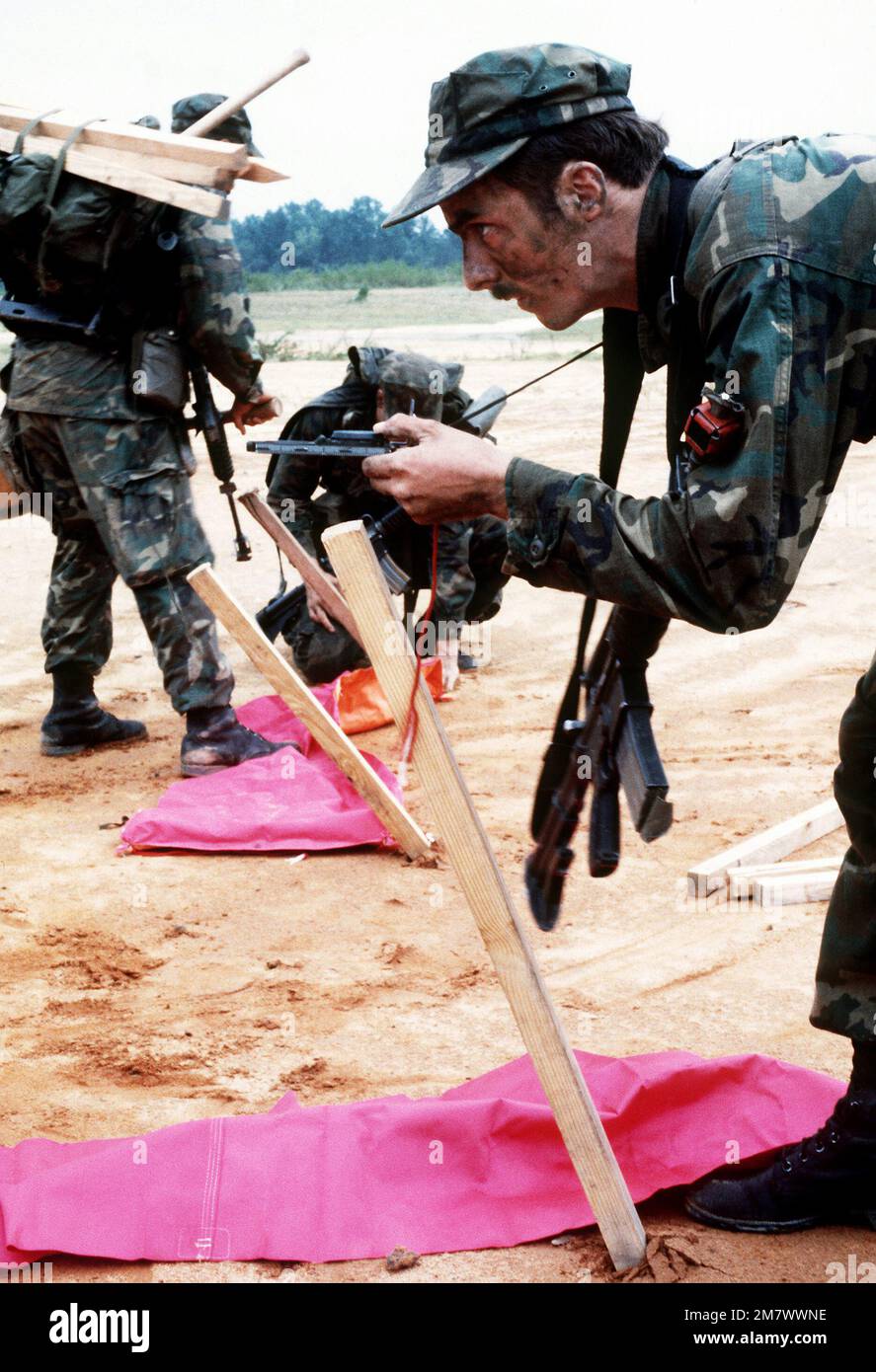 Combat Control School students set up a landing zone. They will become ...