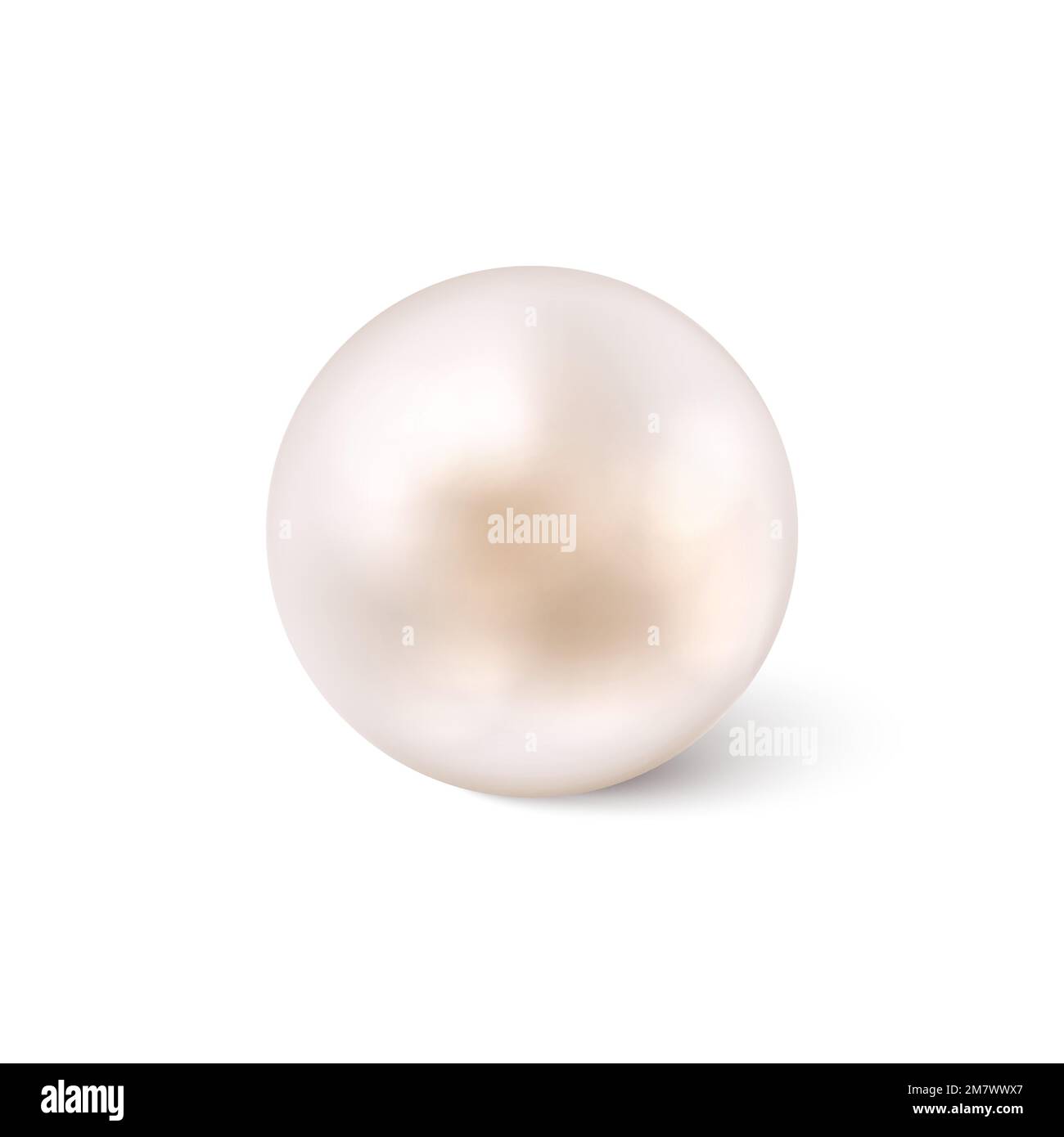 Shiny natural white sea pearl with light effects isolated on white ... Shiny natural white sea pearl with light effects isolated on white ...