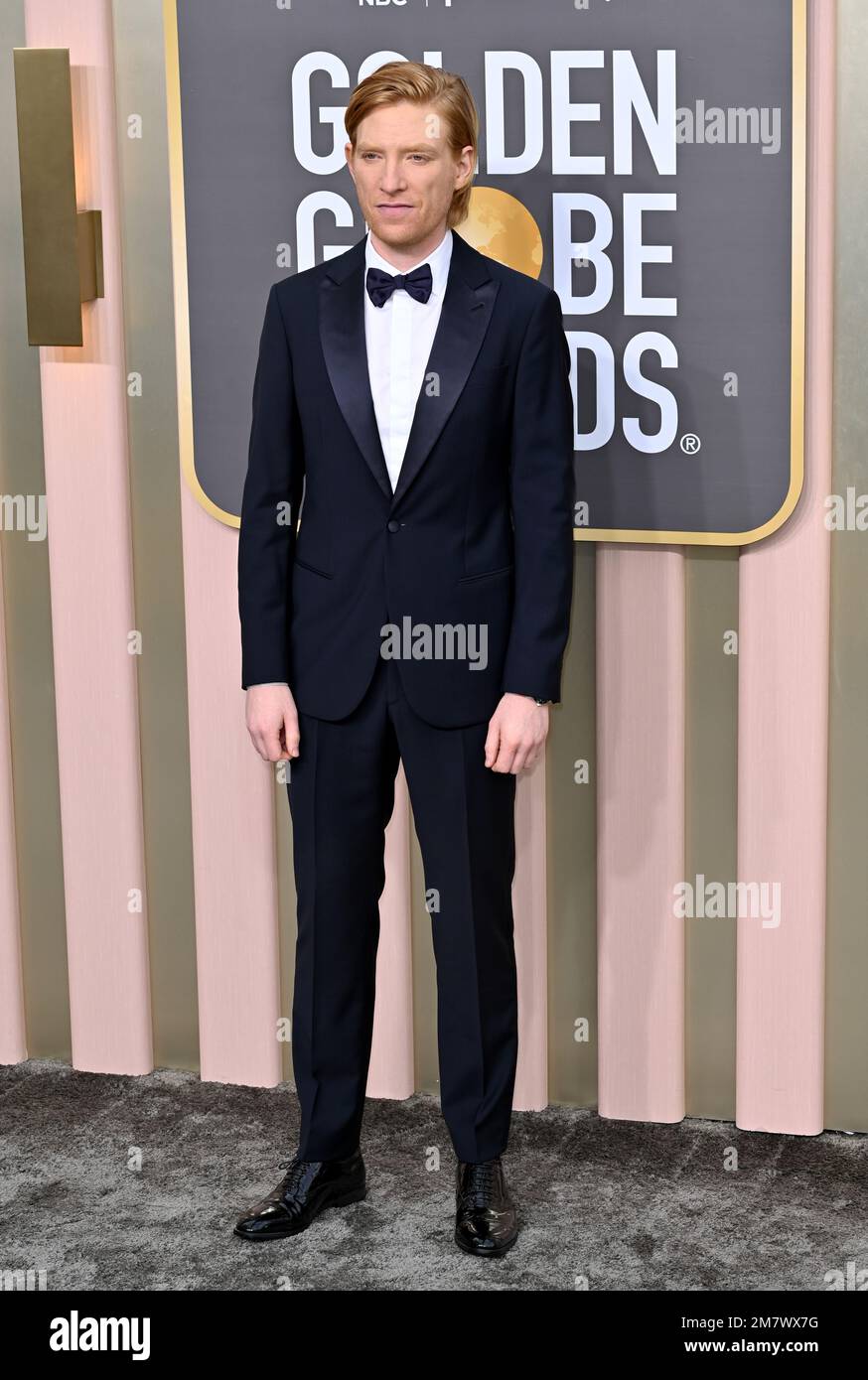 Los Angeles, USA. 10th Jan, 2023. Domhnall Gleeson arriving at the 80th ...