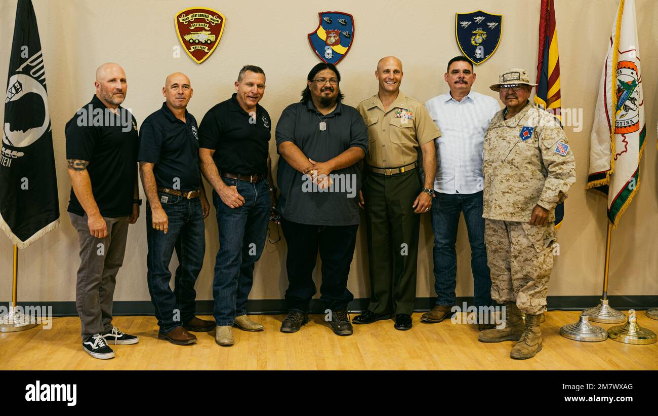 Lt. Col. Zebulon Philpott, commander of 3rd Light Armored ...