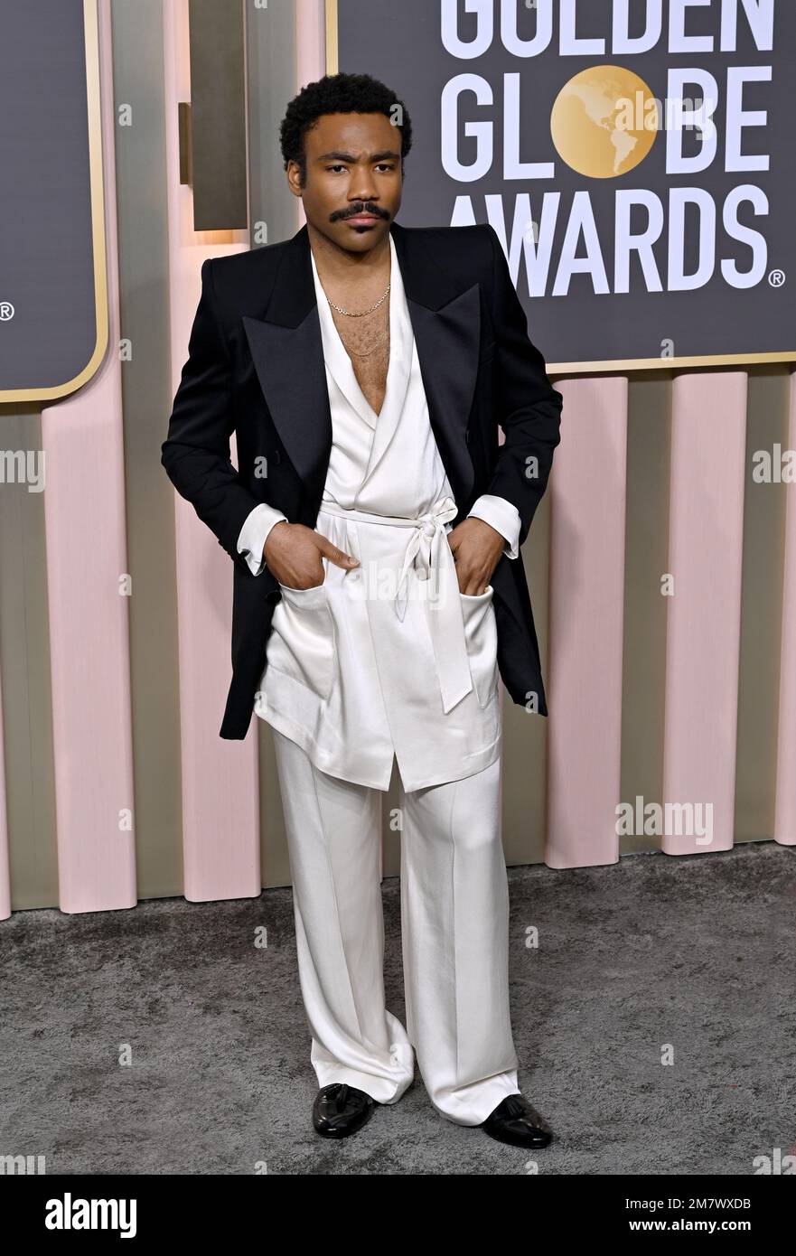 Los Angeles, USA. 10th Jan, 2023. Donald Glover arriving at the 80th ...