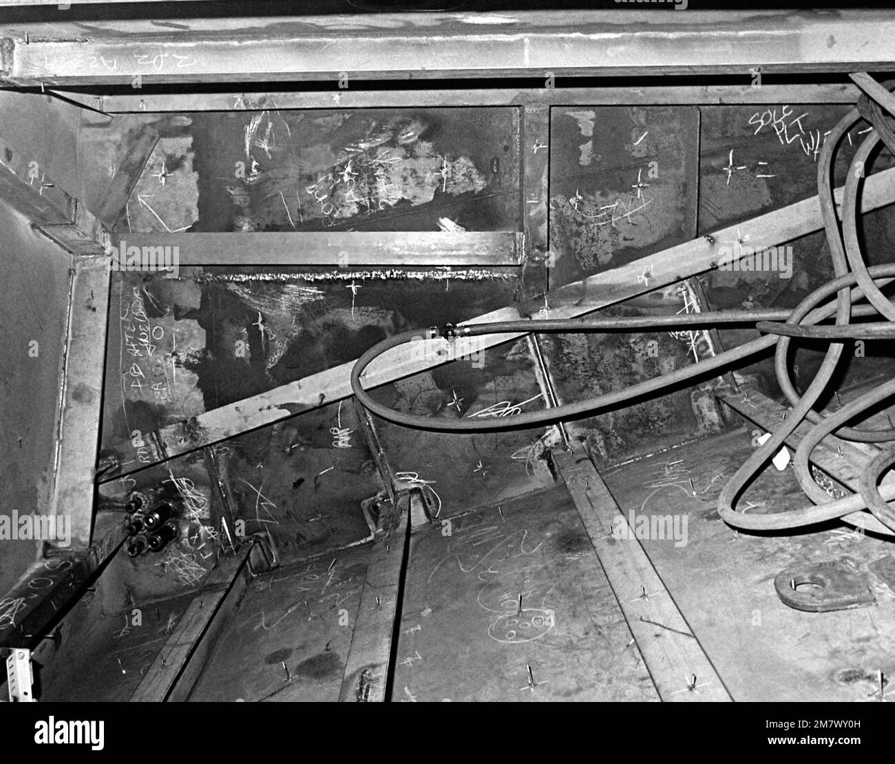 An interior view of the recover assist securing traverse control ...