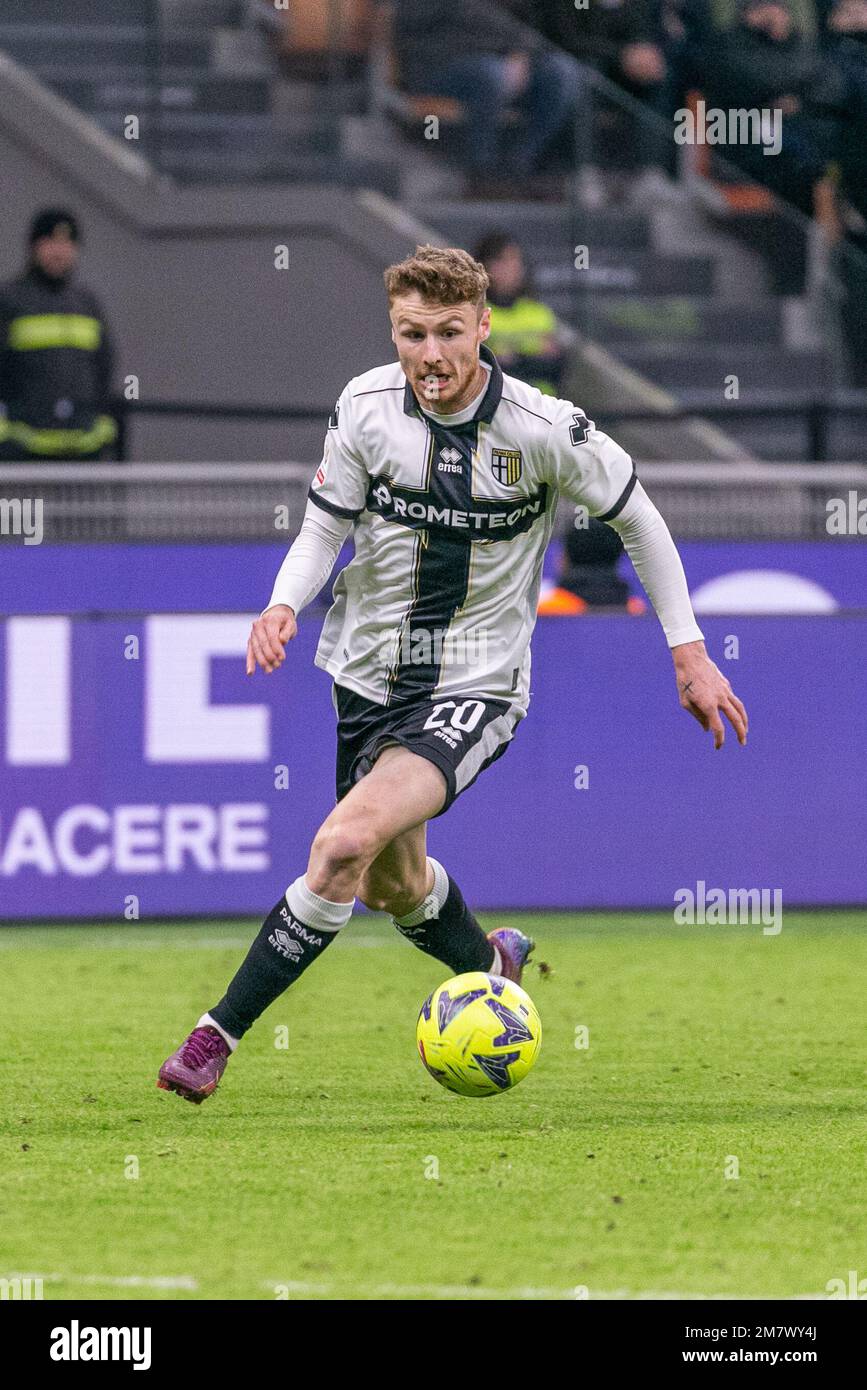 Milan, Italy - january 10 2023 - Inter-Parma Coppa Italia- hainaut ...