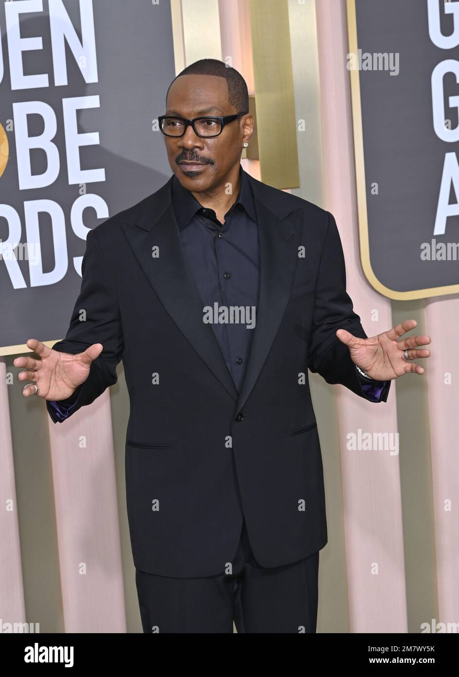 Los Angeles, USA. 10th Jan, 2023. Eddie Murphy arriving at the 80th ...