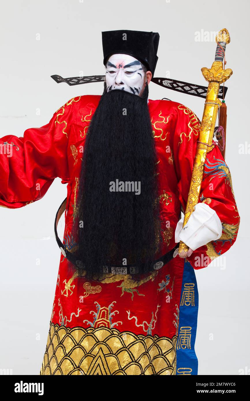 Beijing Opera, cao cao Stock Photo - Alamy