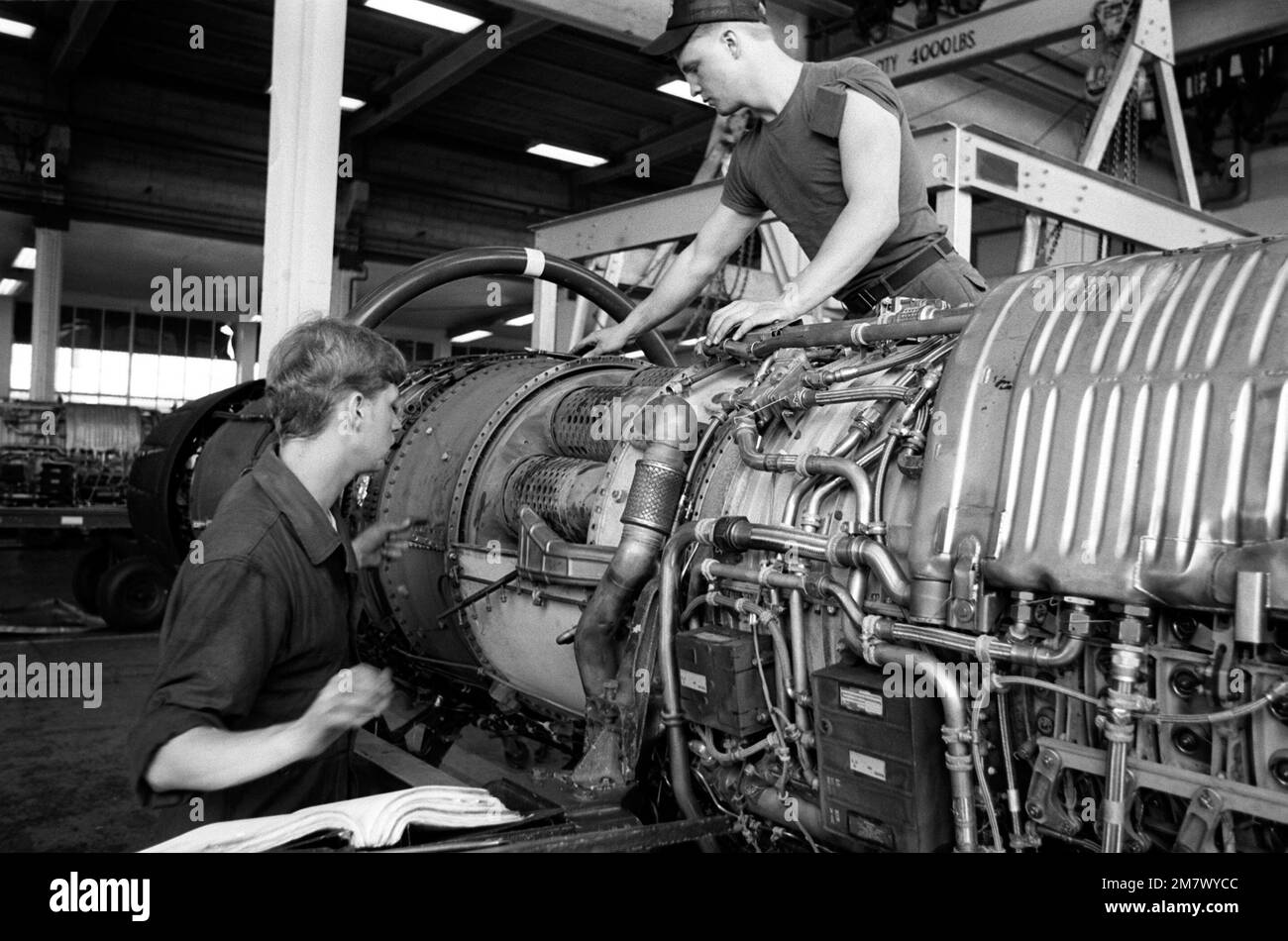 A1C Steven Rowes (left) and AMN George Foster of the 52nd Component ...