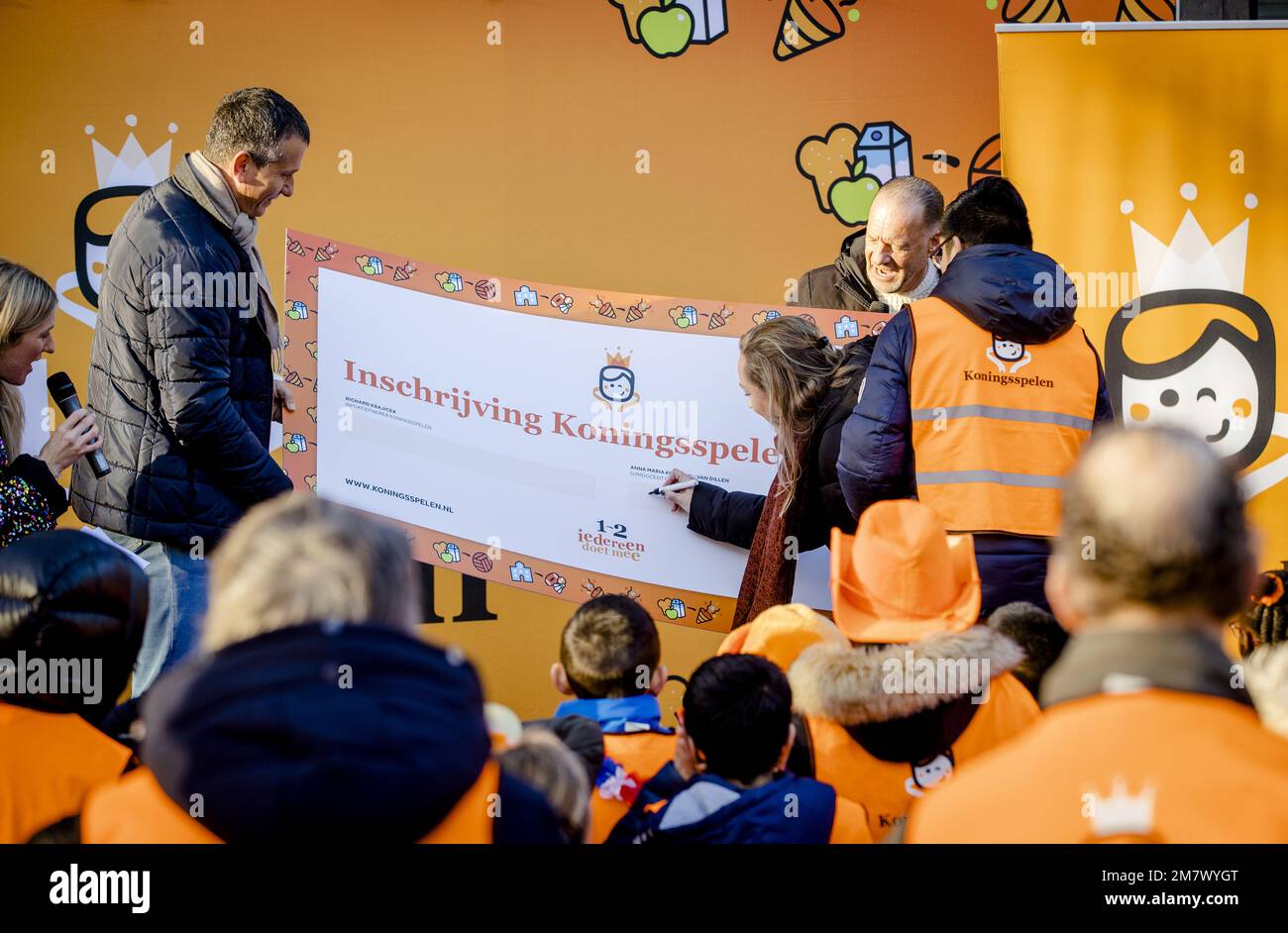 ALMERE - Netherlands, 11/01/2023, ALMERE - Britt Dekker, initiator ...