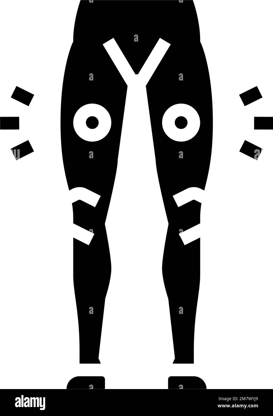 Thigh muscle Stock Vector Images - Alamy