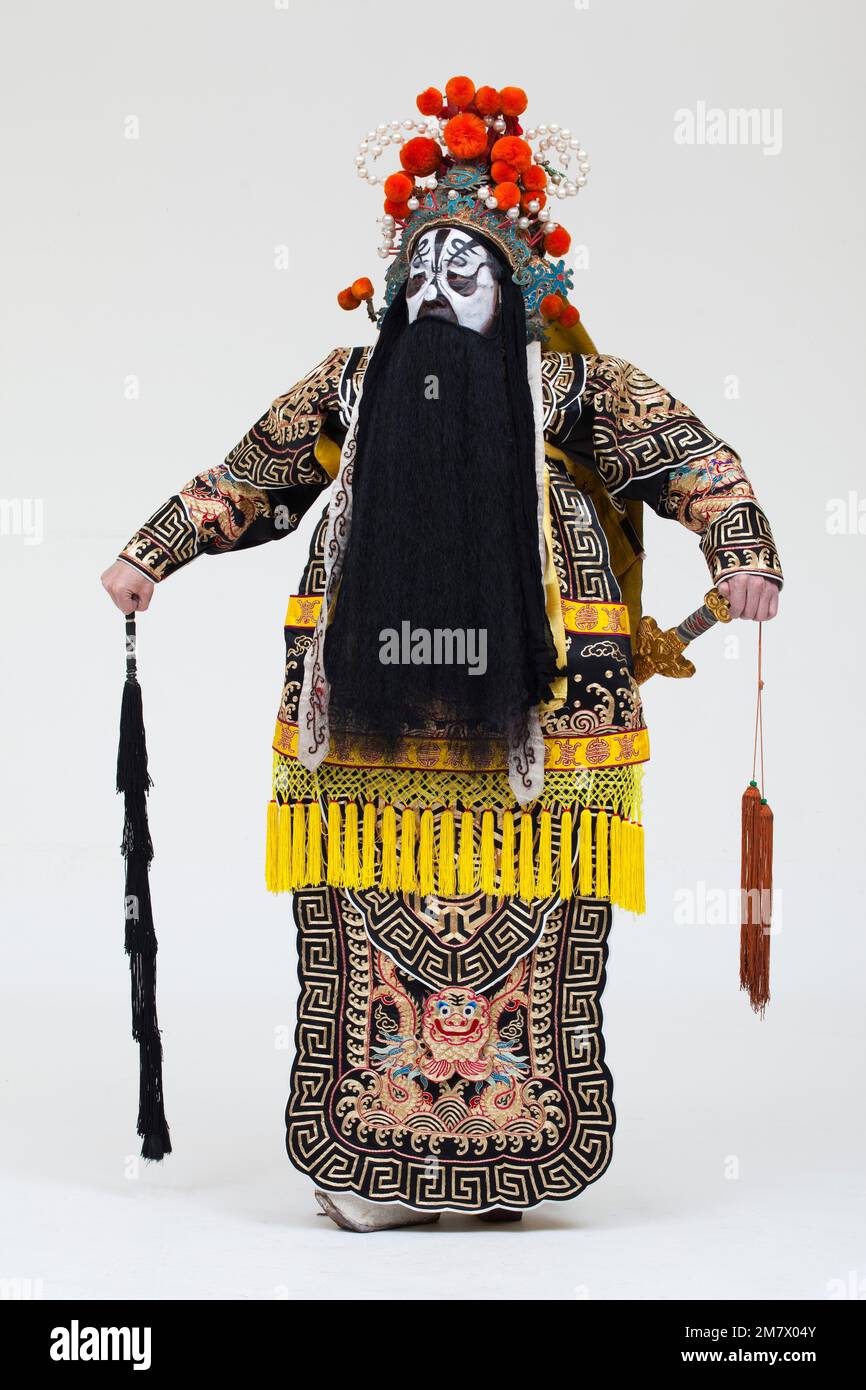 Beijing Opera overlord Stock Photo - Alamy