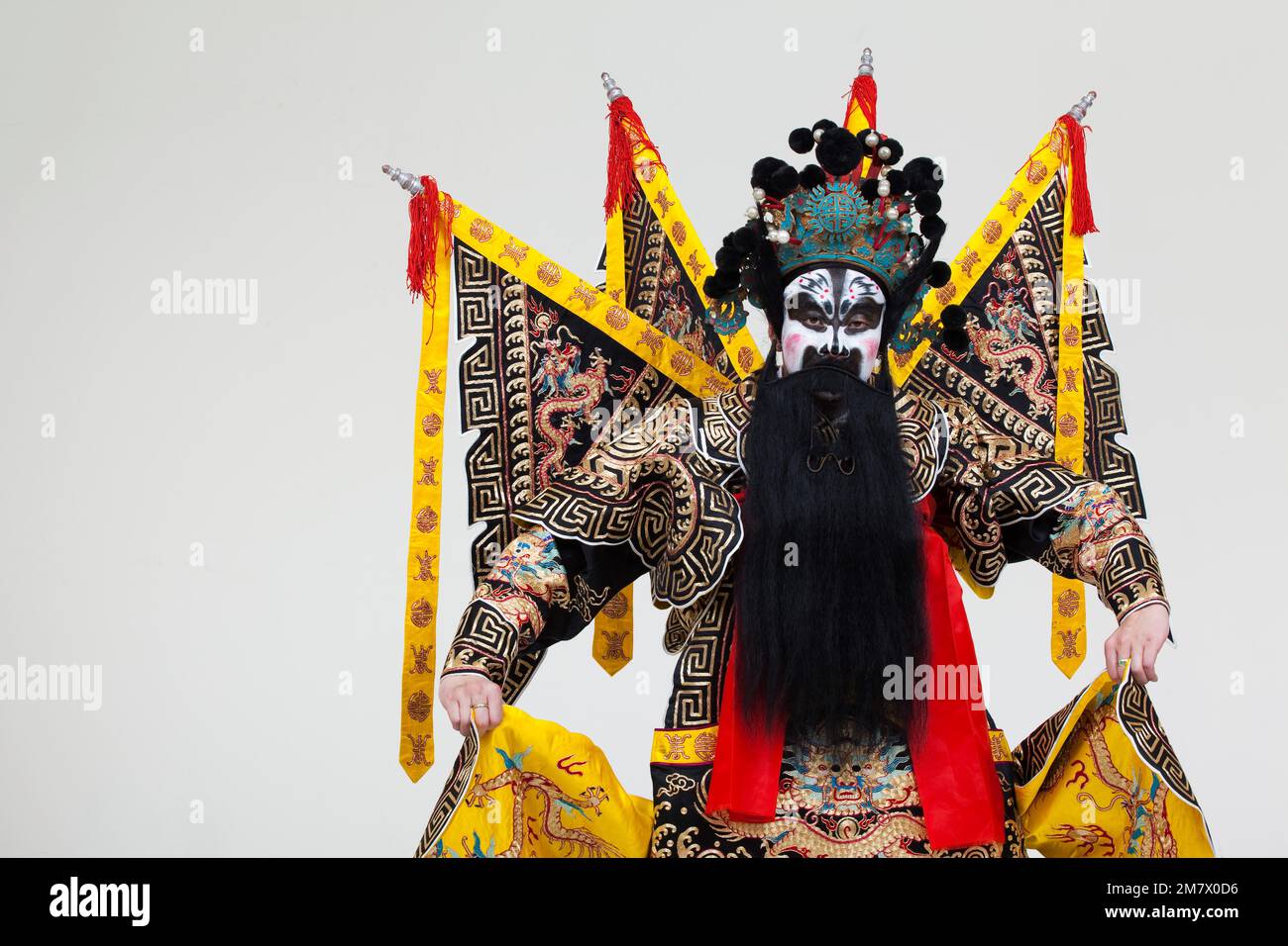Beijing Opera zhang fei Stock Photo - Alamy