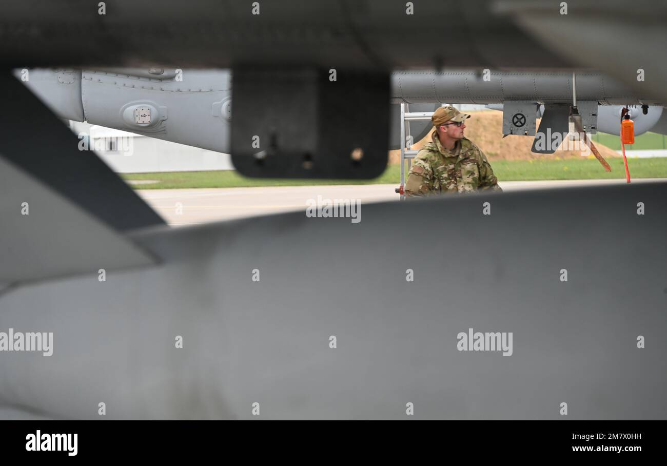 U.S. Air Force Airman 1st Class Nathan Linton, a structural specialist ...