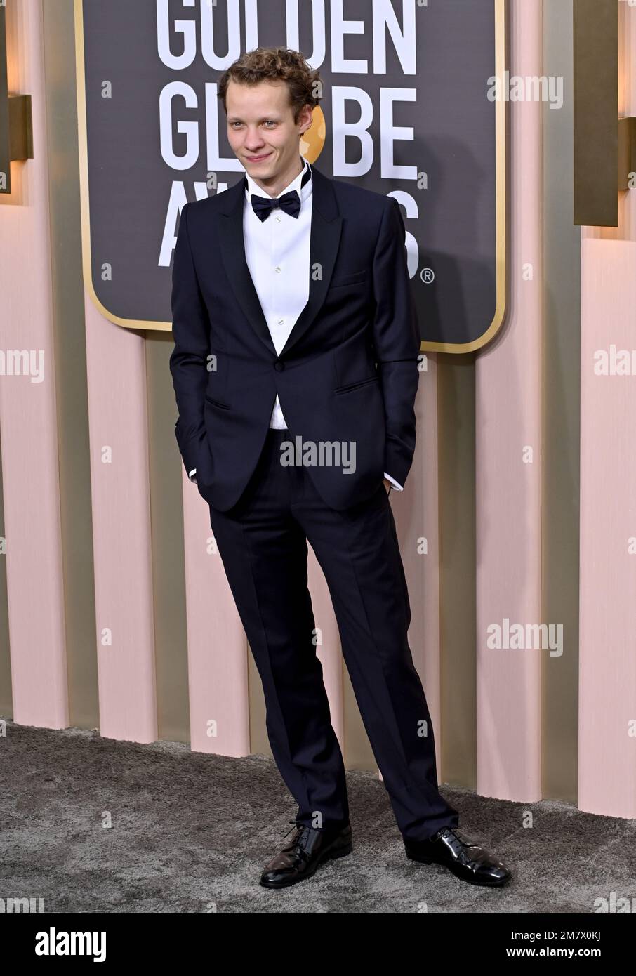 Los Angeles, USA. 10th Jan, 2023. Felix Kammerer arriving at the 80th ...