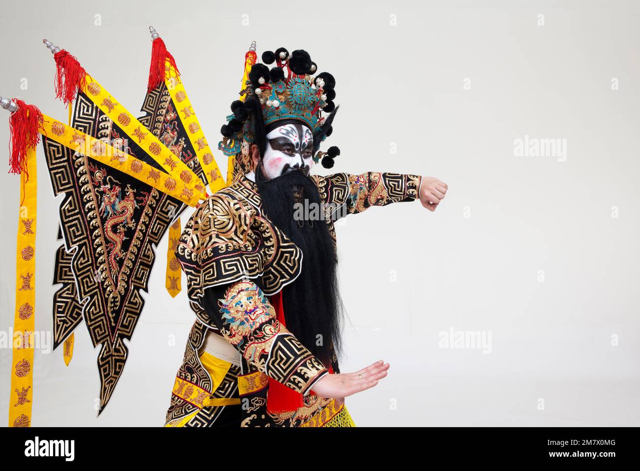 Beijing Opera zhang fei Stock Photo - Alamy