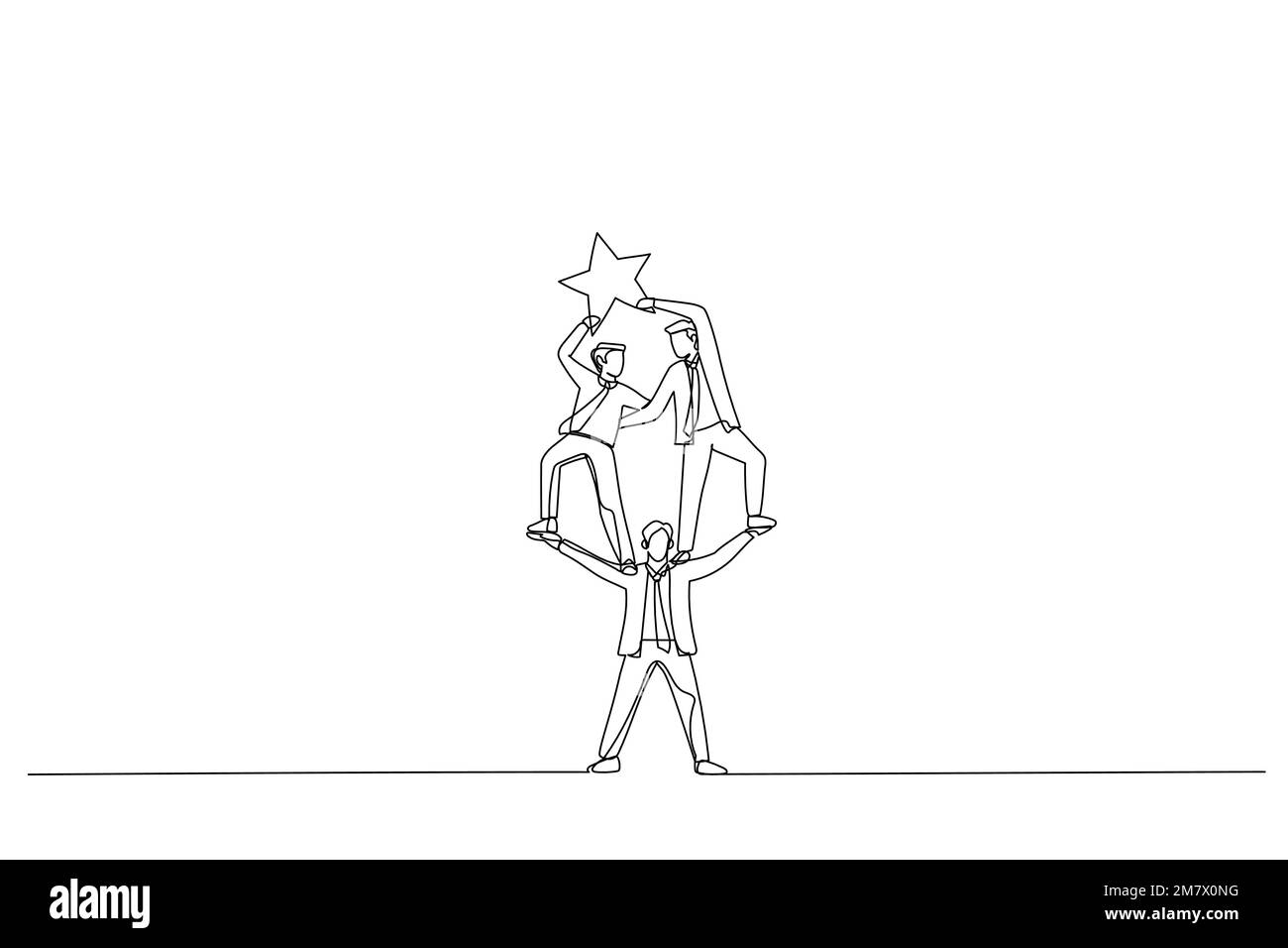 Team work banner Black and White Stock Photos & Images - Alamy