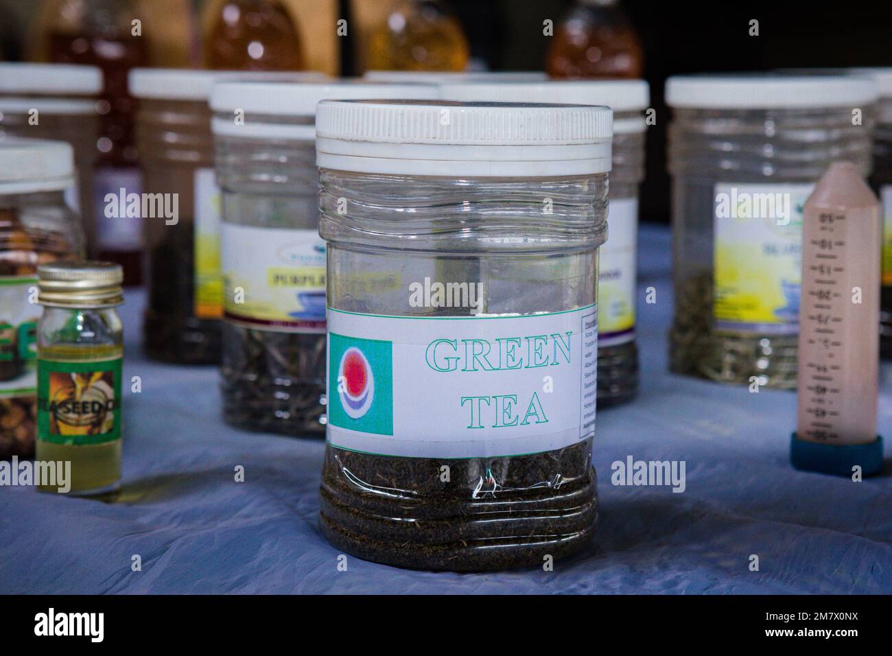 Kenyan Tea Leaves Processed packaged in a container Stock Photo - Alamy
