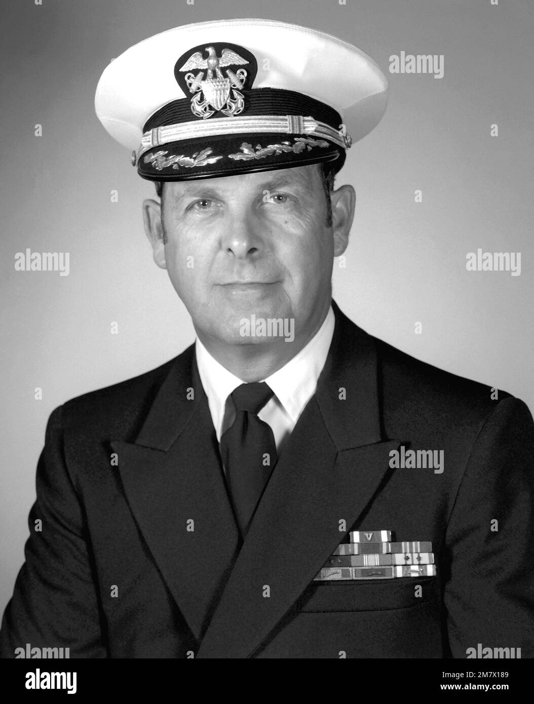 CDR Paul E. Campbell, USN (covered). Country: Unknown Stock Photo - Alamy