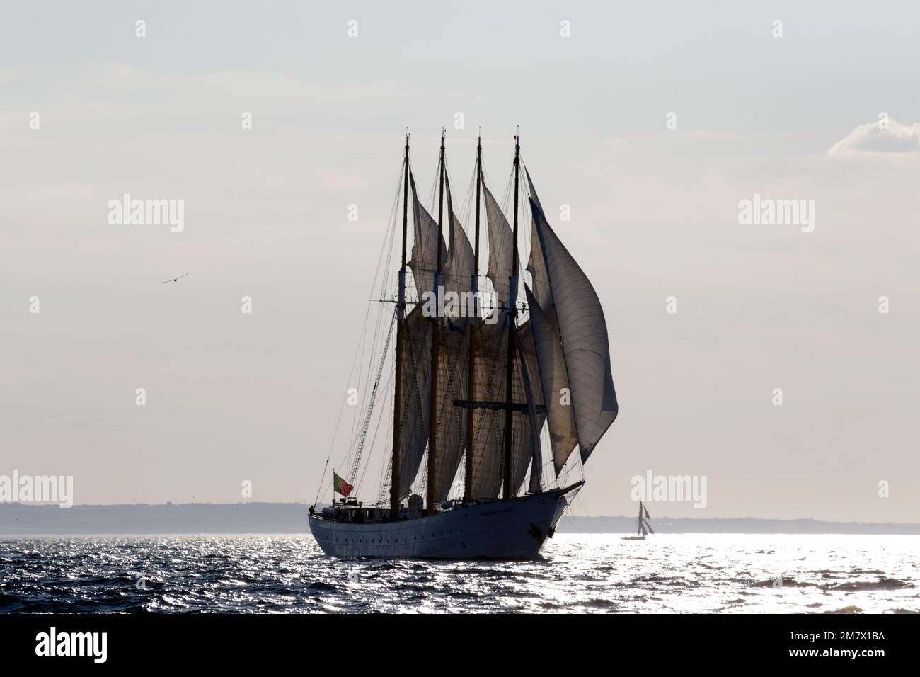 Portuguese schooner Santa Maria Manuela, Sunderland race start, 2018 ...