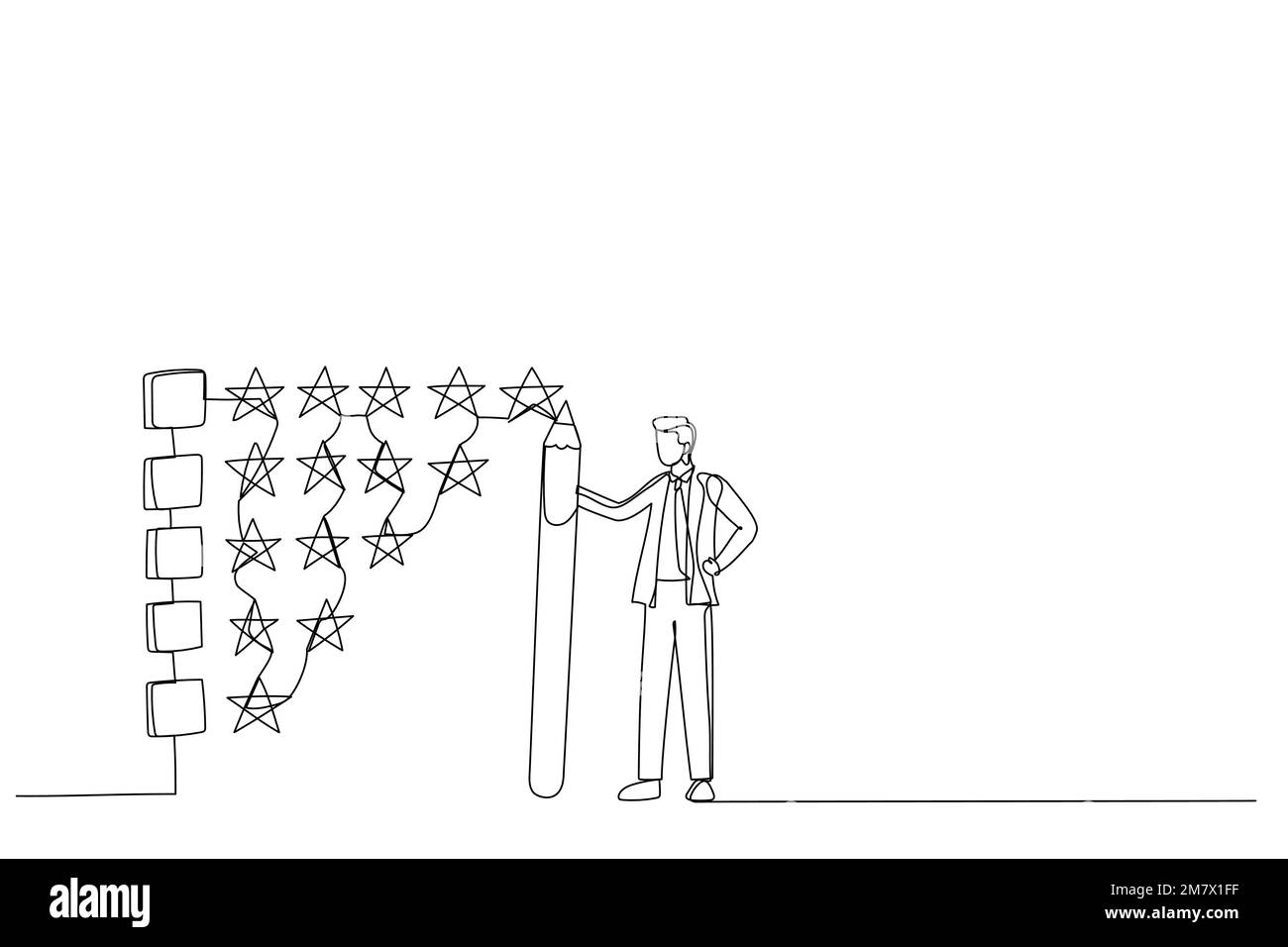 Employee feedback survey Black and White Stock Photos & Images - Alamy