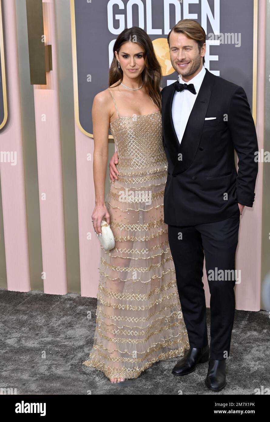 Los Angeles, USA. 10th Jan, 2023. Gigi Paris & Glen Powell arriving at ...