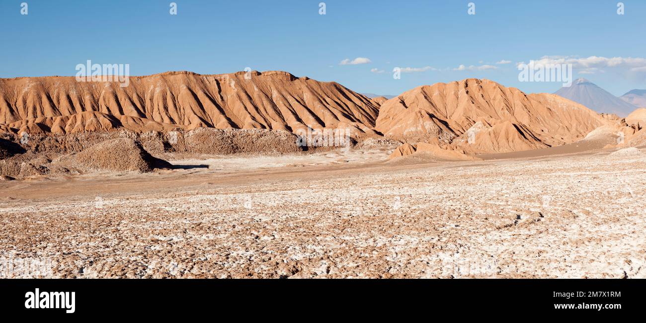 Atacama Desert. Moon Valley Stock Photo - Alamy