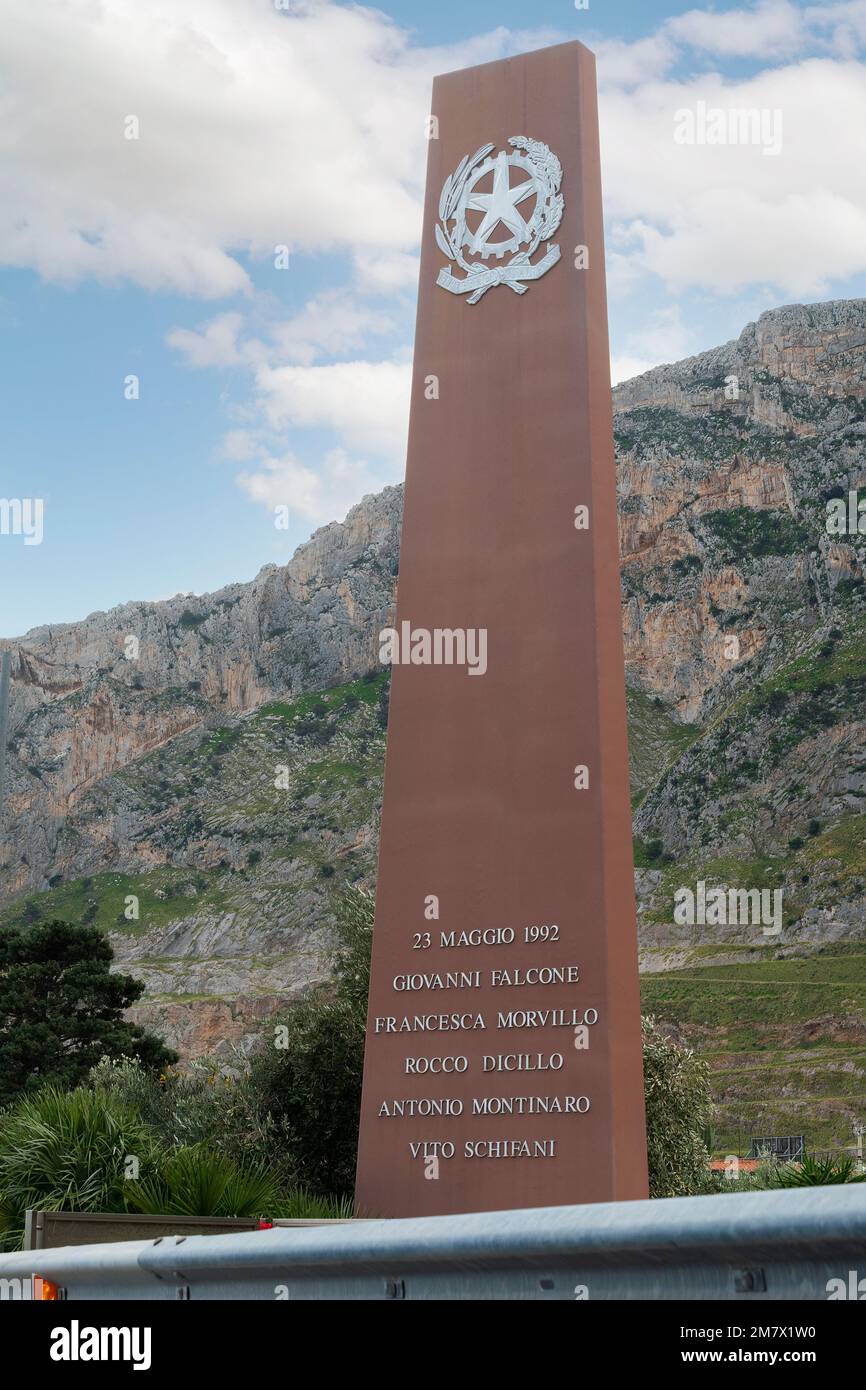 Giovanni falcone bomb hi-res stock photography and images - Alamy