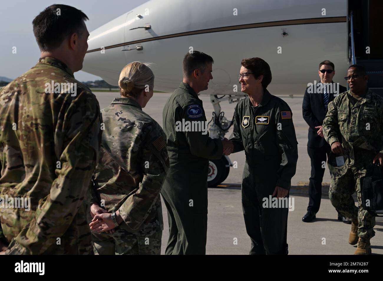 U.S. Air Force Gen. Jacqueline D. Van Ovost, commander, U.S ...