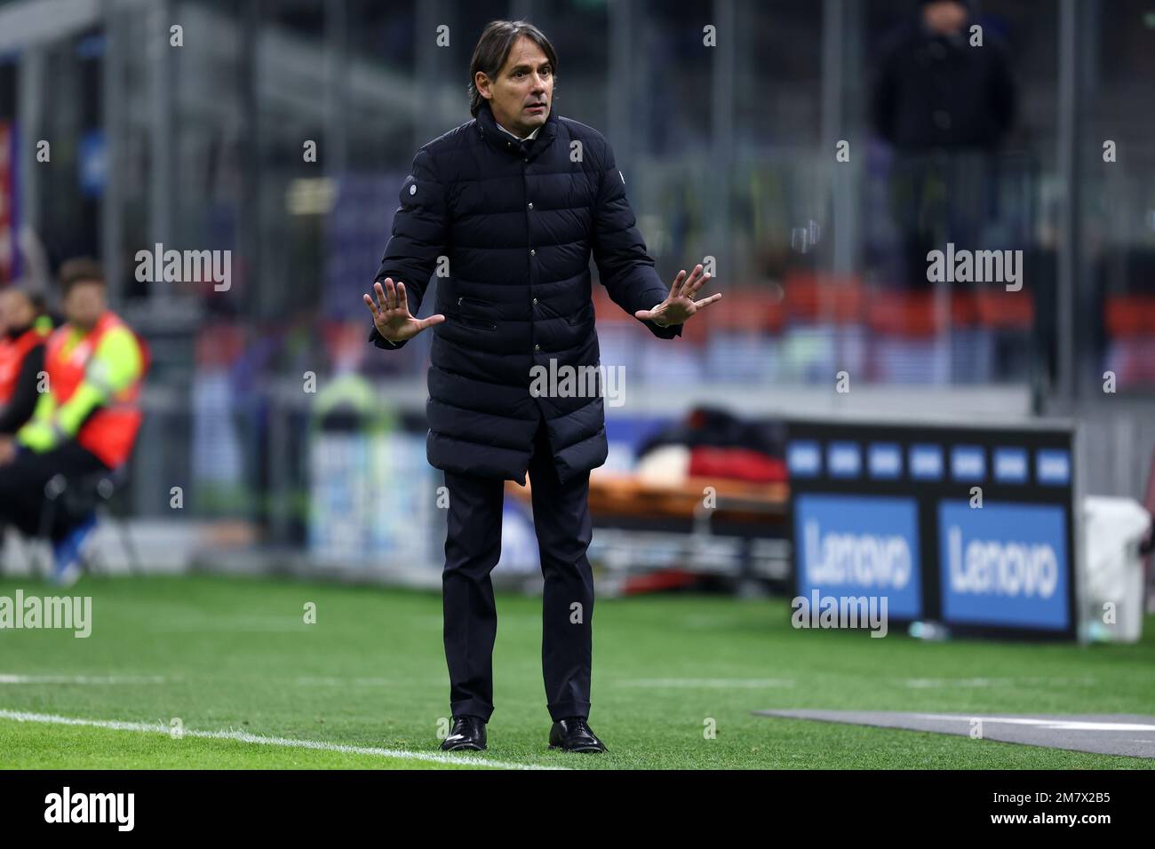 Simone inzaghi coppa italia hi-res stock photography and images - Alamy