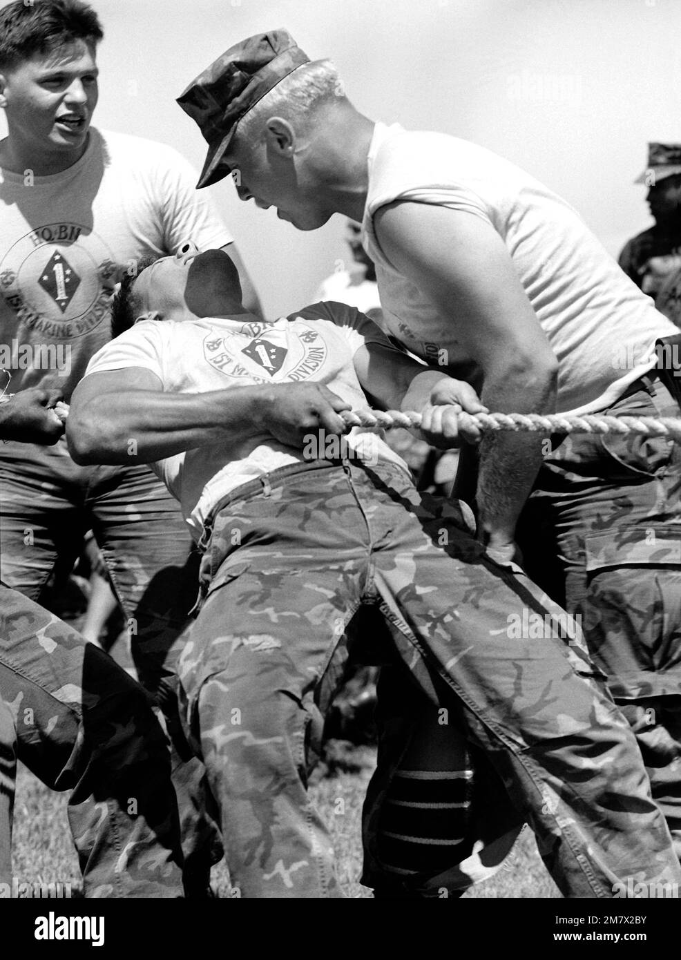 LCPL R.A. Lohroff of Communication Company, Headquarters Battalion ...