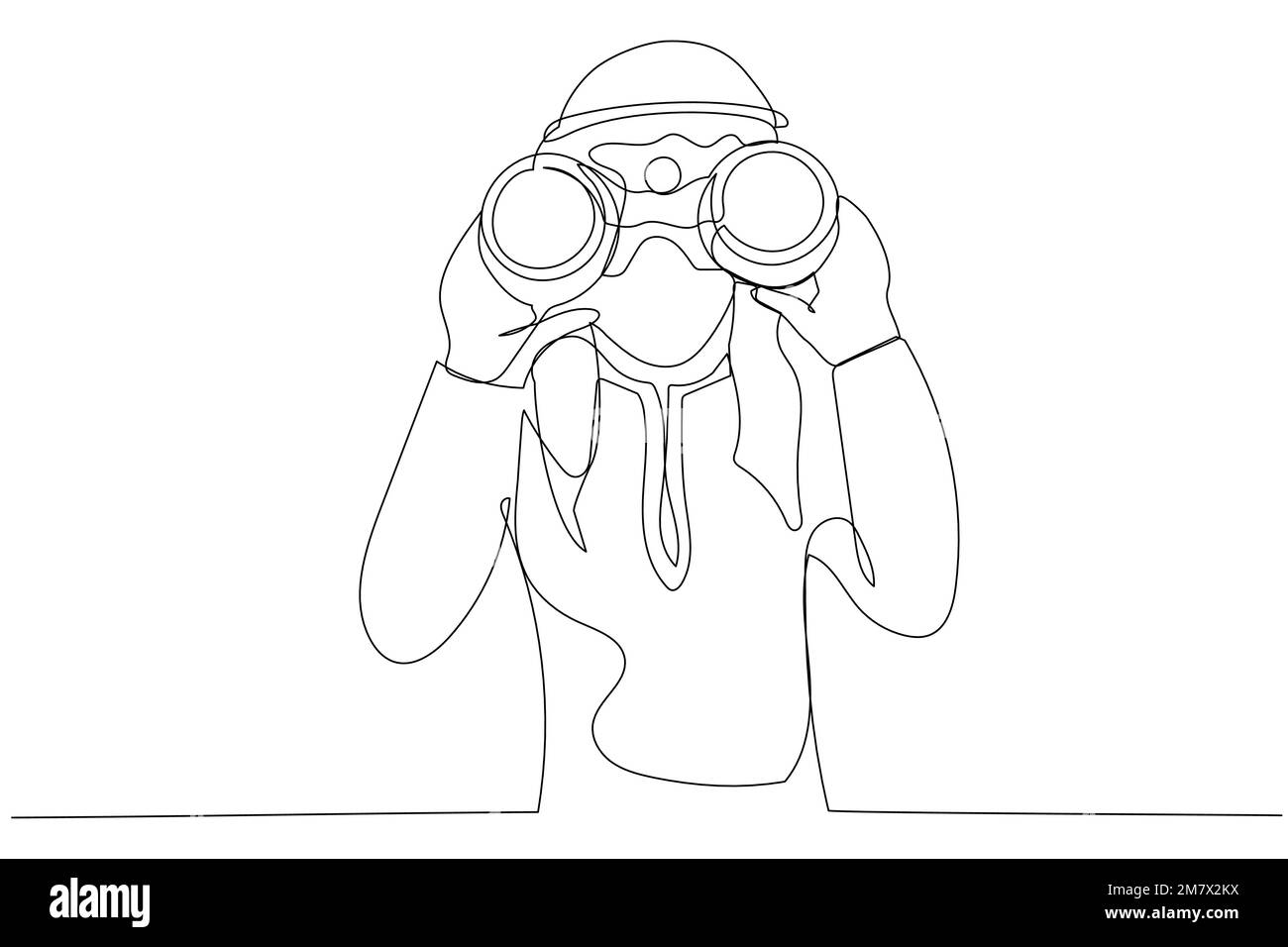 Young arab man looking Stock Vector Images - Alamy