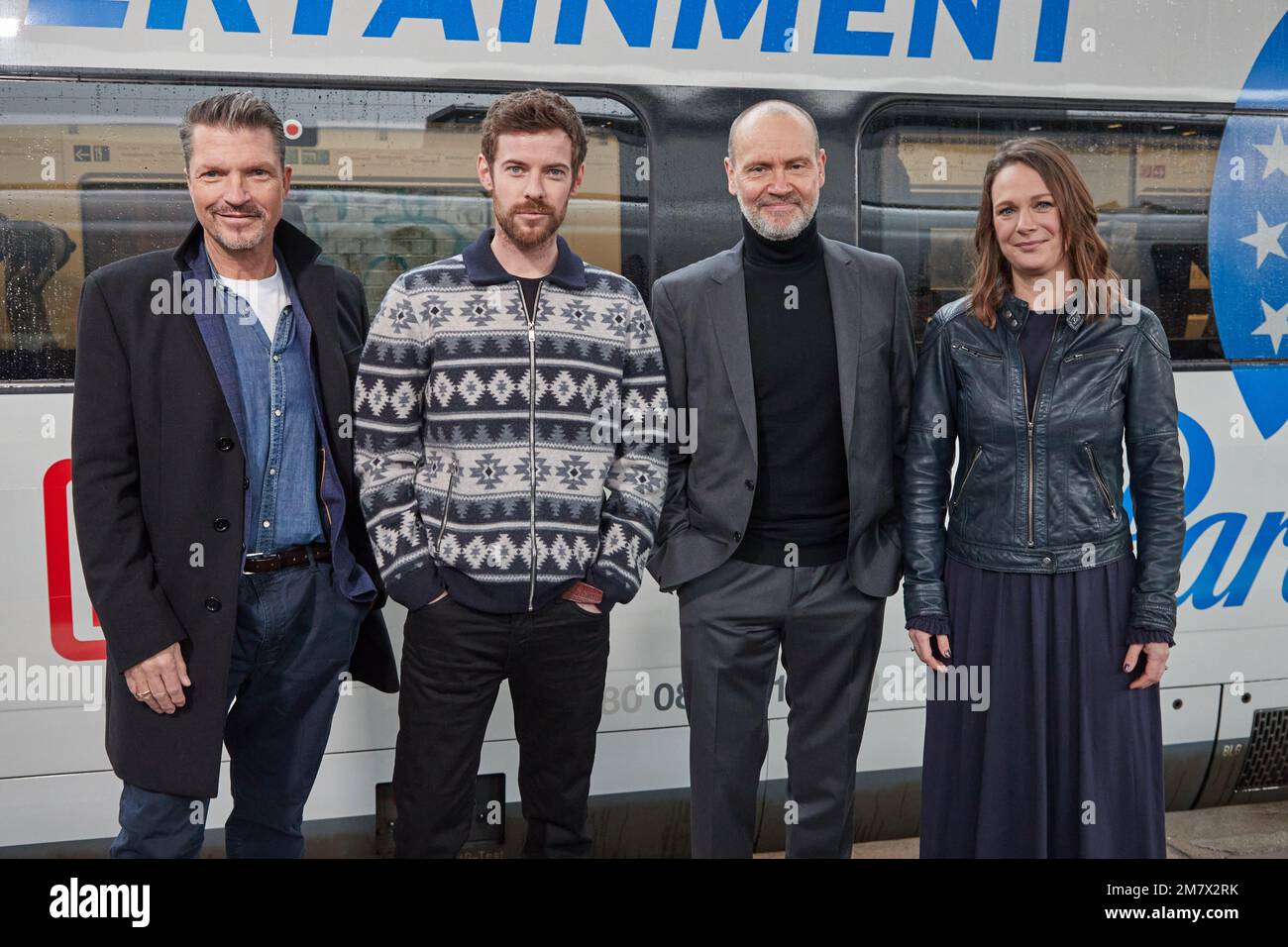 Hamburg, Germany. 11th Jan, 2023. Hardy Krüger Jr. (l-r), actor, Harry ...