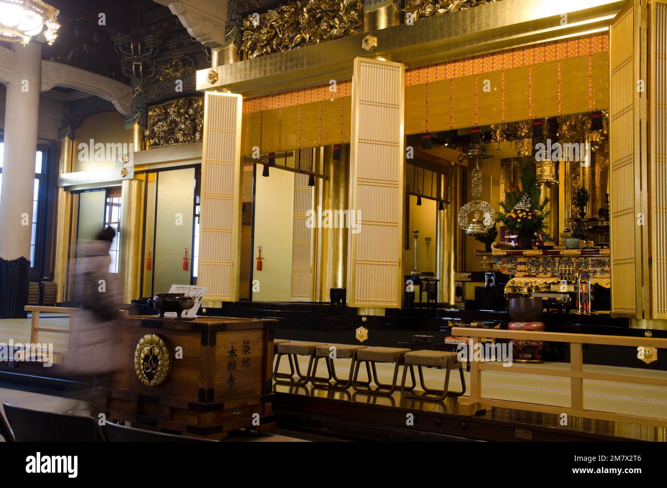 Tsukiji honganji temple hi-res stock photography and images - Alamy