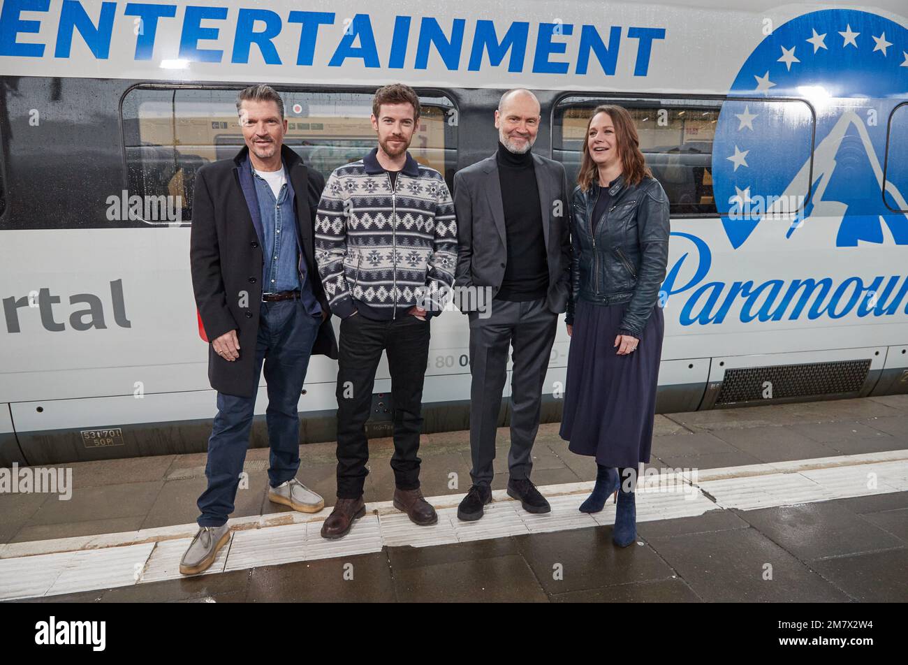 Hamburg, Germany. 11th Jan, 2023. Hardy Krüger Jr. (l-r), actor, Harry ...