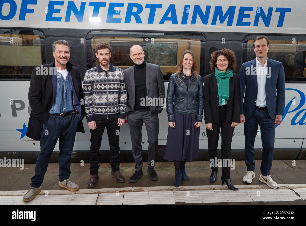 11 January 2023, Hamburg: Hardy Krüger Jr. (l-r), actor, Harry ...