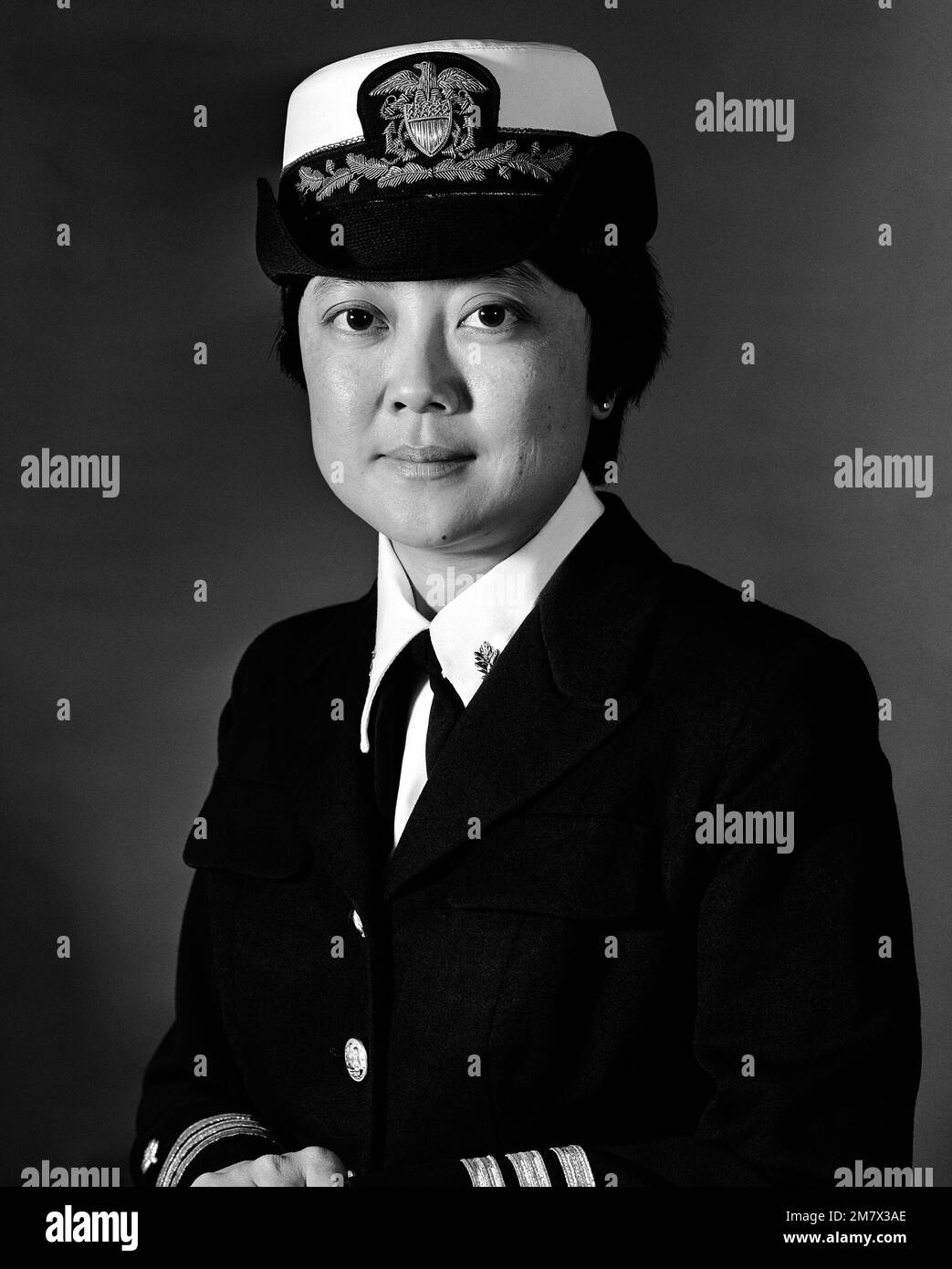 CDR Noeline N. Khaw, USN (covered). Country: Unknown Stock Photo - Alamy