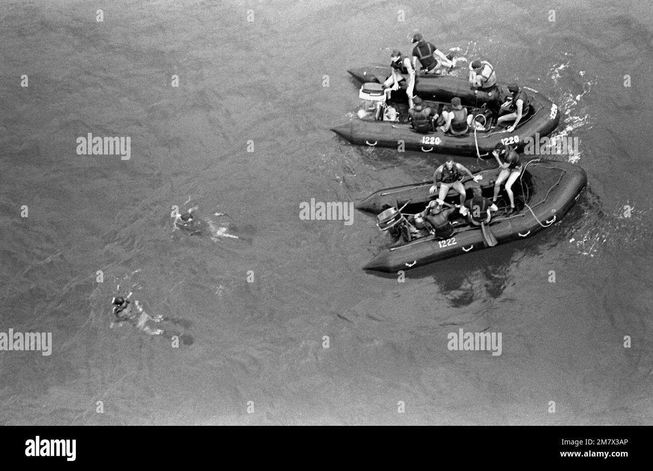 Marines from 1ST Reconnaissance Battalion go through water training by ...