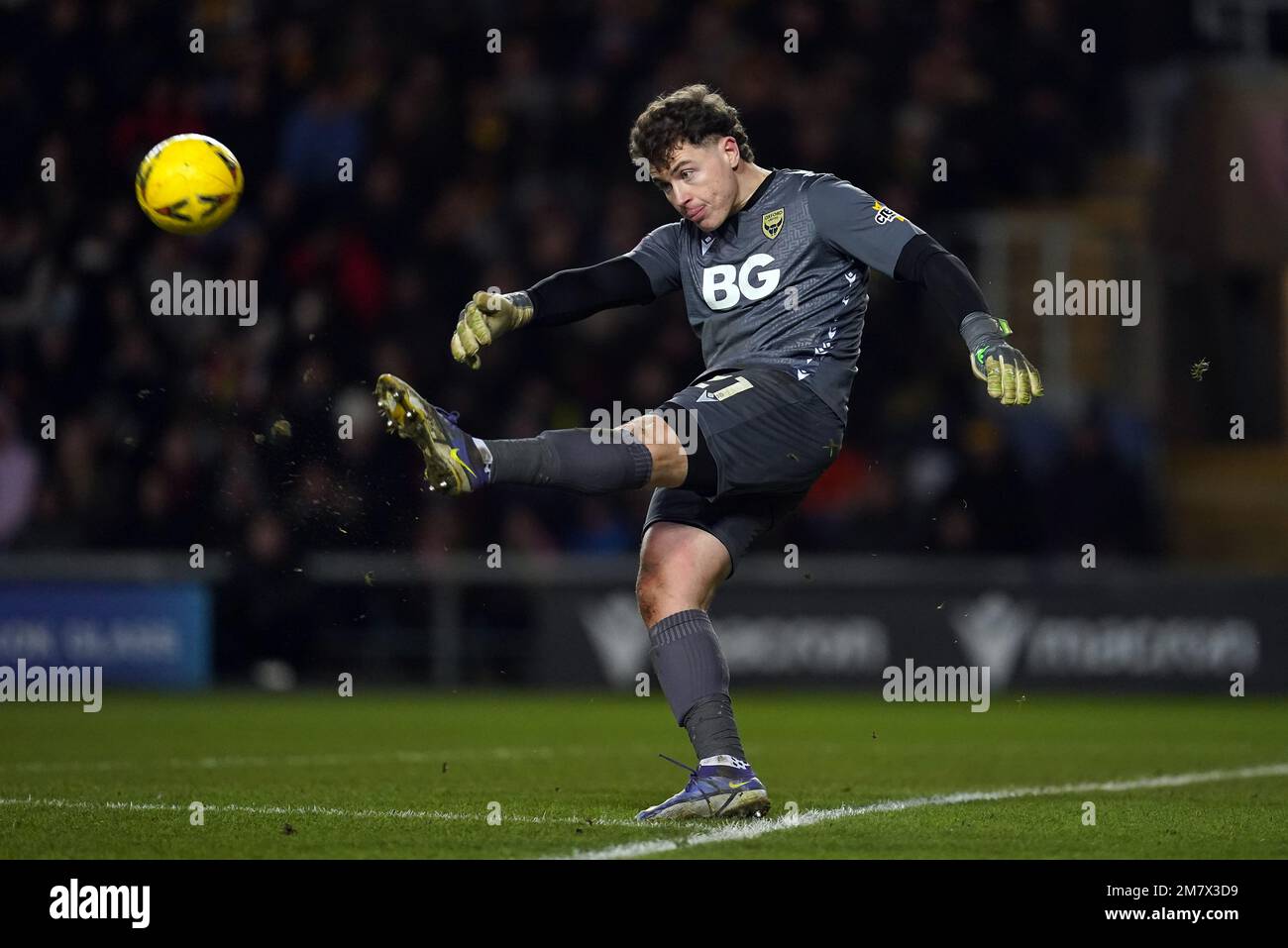 Oxford United goalkeeper Edward McGinty Stock Photo - Alamy