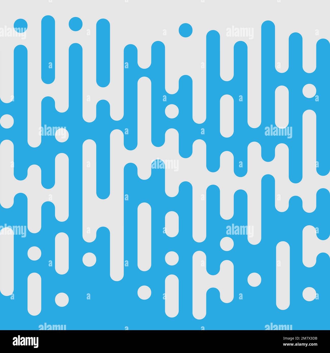 Halftone transition pattern background. Irregular rounded lines. Vector ...