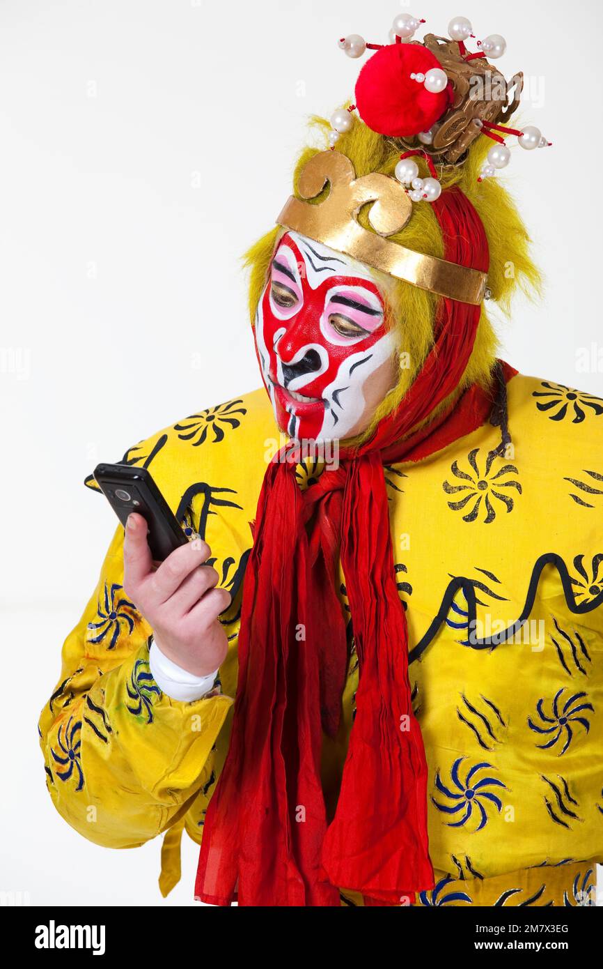Beijing Opera is the Monkey King Stock Photo - Alamy