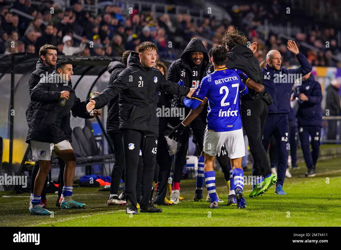 BREDA, NETHERLANDS - JANUARY 10: Collin Seedorf of FC Eindhoven ...