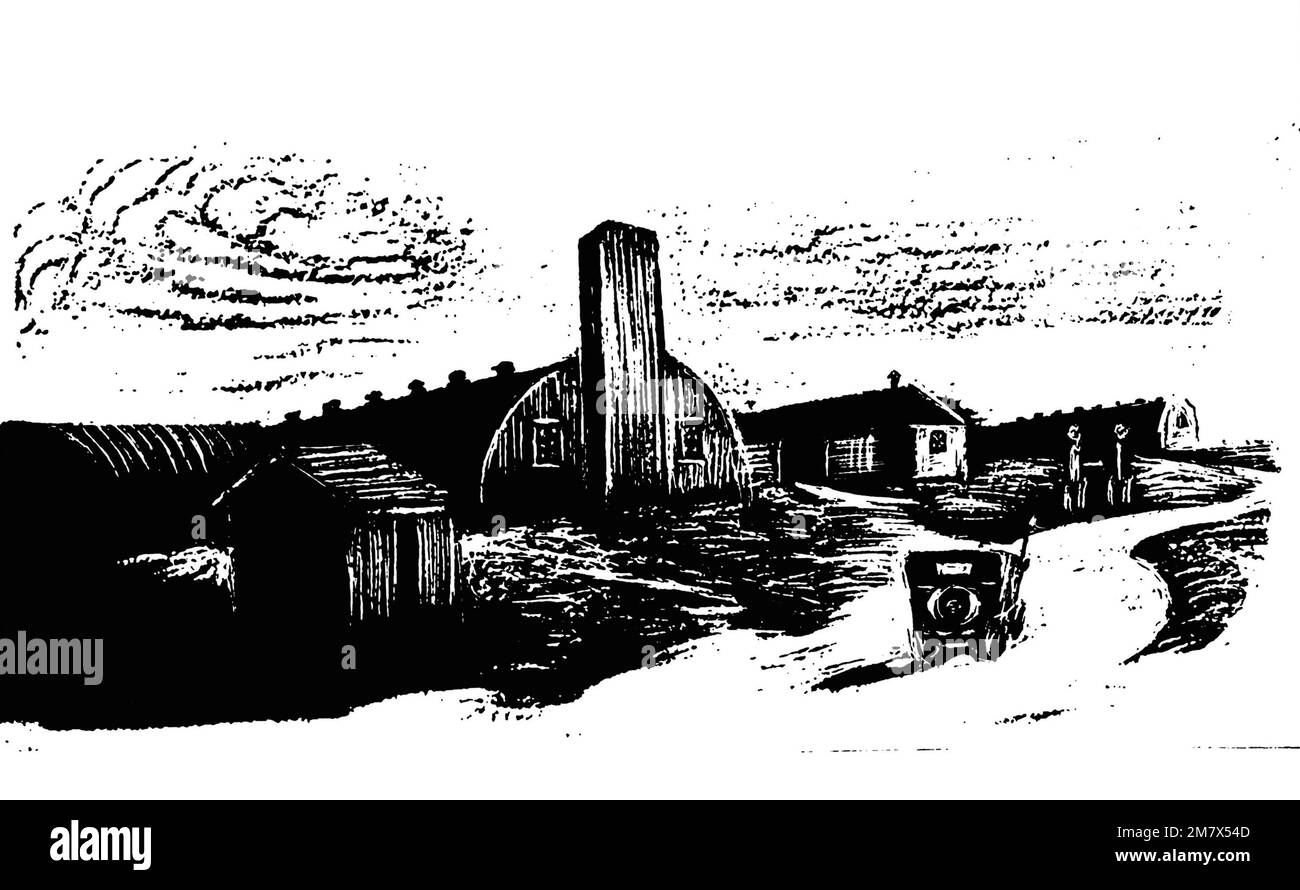 Artwork: "Early Morning" Artist: Mabel Peacock. Country: Unknown Stock ...