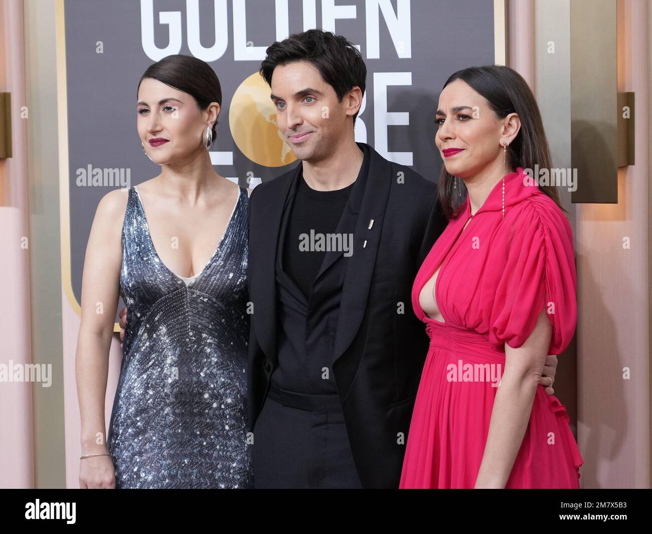Los Angeles, USA, 10/01/2023, Jen Statsky, Lucia Aniello and Paul W ...