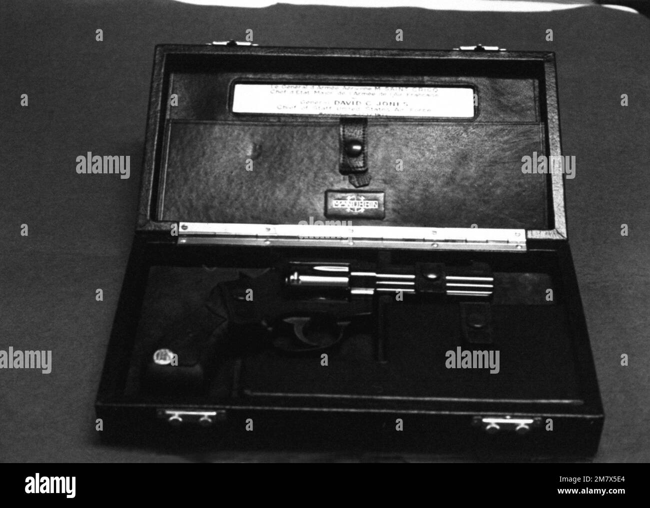 A French Manurain .357 magnum revolver, serial no. K9272, model no. MR ...