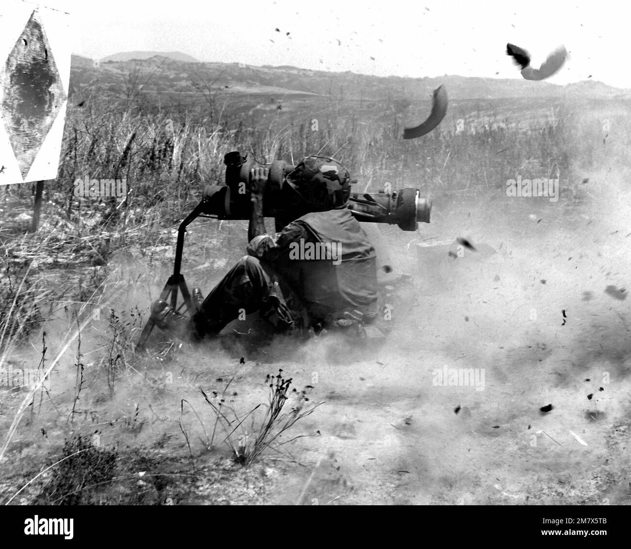 CPL. Tony Gibson, from Marine reserve unit, 1ST Battalion, 24th Marines ...
