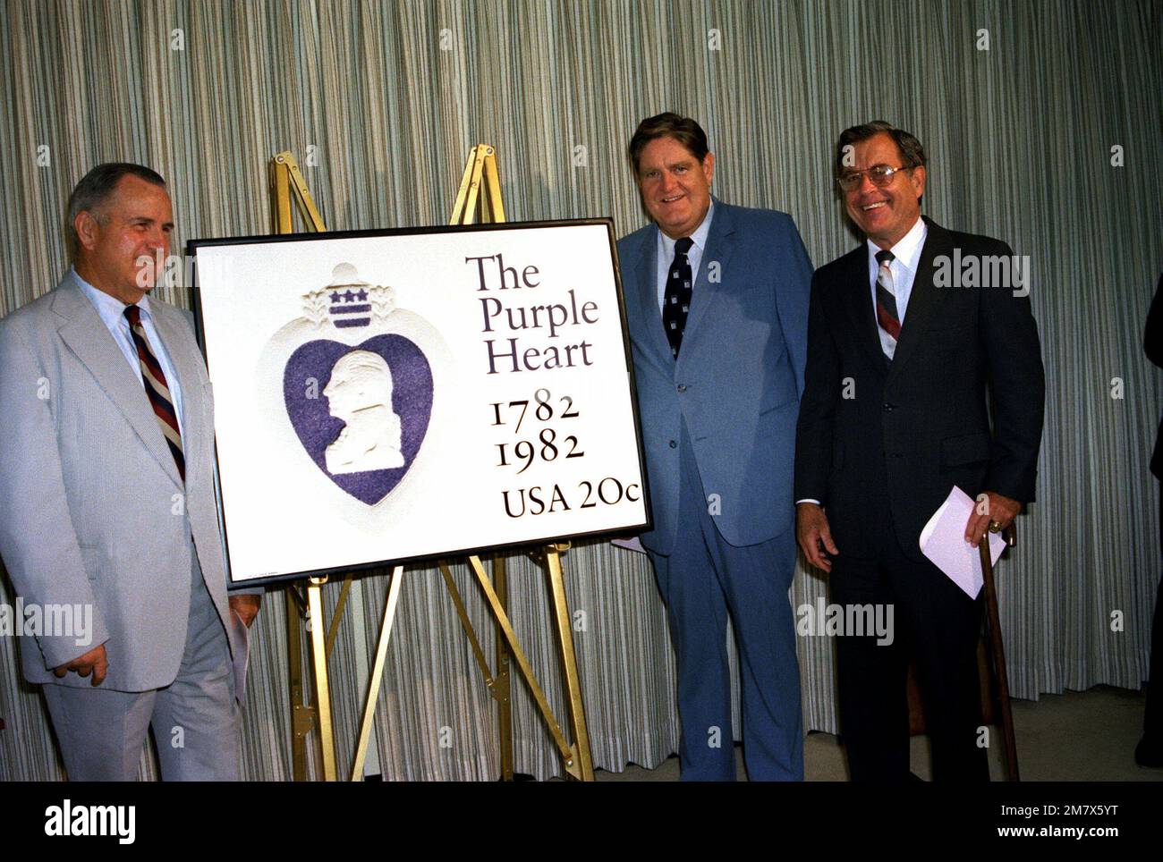 A Purple Heart Commemorative Envelope Ceremony takes place at the ...