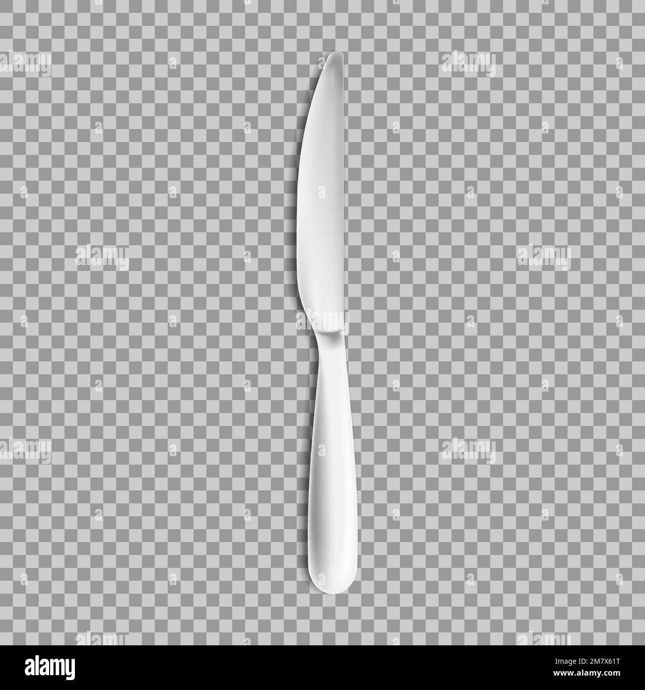 Knife isolated on white background. Vector illustration. Eps 10 Stock ...
