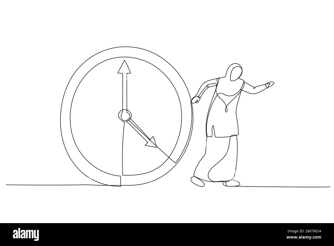 Drawing muslim woman draw Stock Vector Images - Alamy