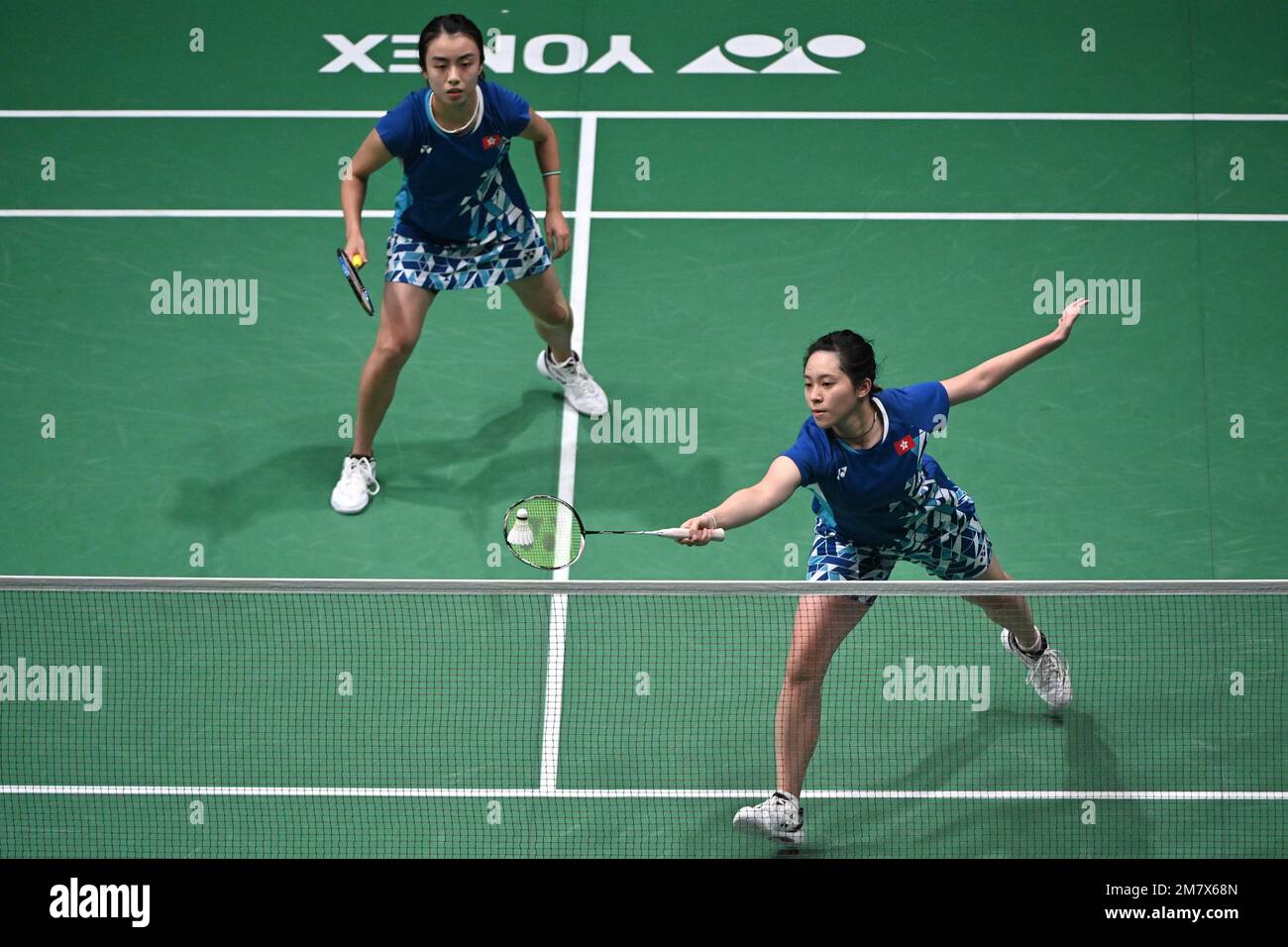 Kuala Lumpur, Malaysia. 11th Jan, 2023. Ng Tsz Yau/Tsang Hiu Yan (R) of ...