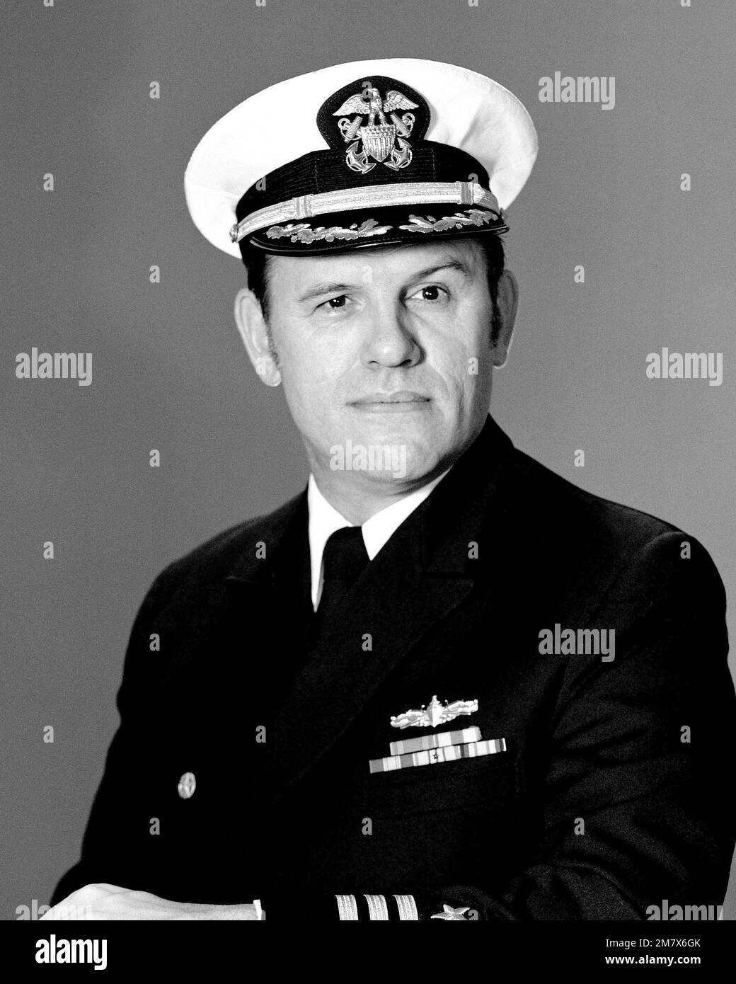CDR John D. Kolata, USN (covered). Country: Unknown Stock Photo - Alamy
